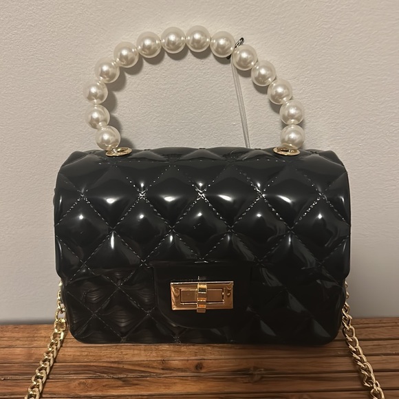 Deluxity Los Angeles | Bags | Deluxity Luxery Black Mini Jelly ...